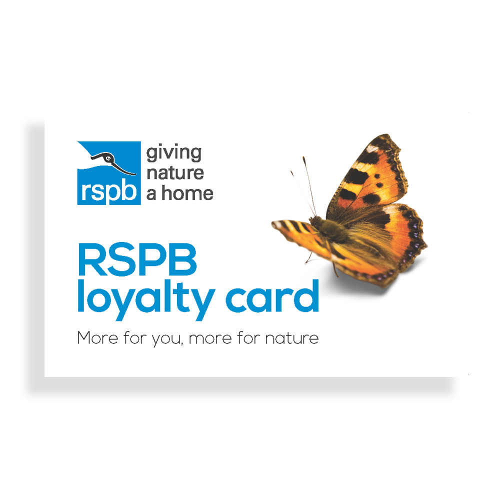 Loyalty card request | RSPB shop