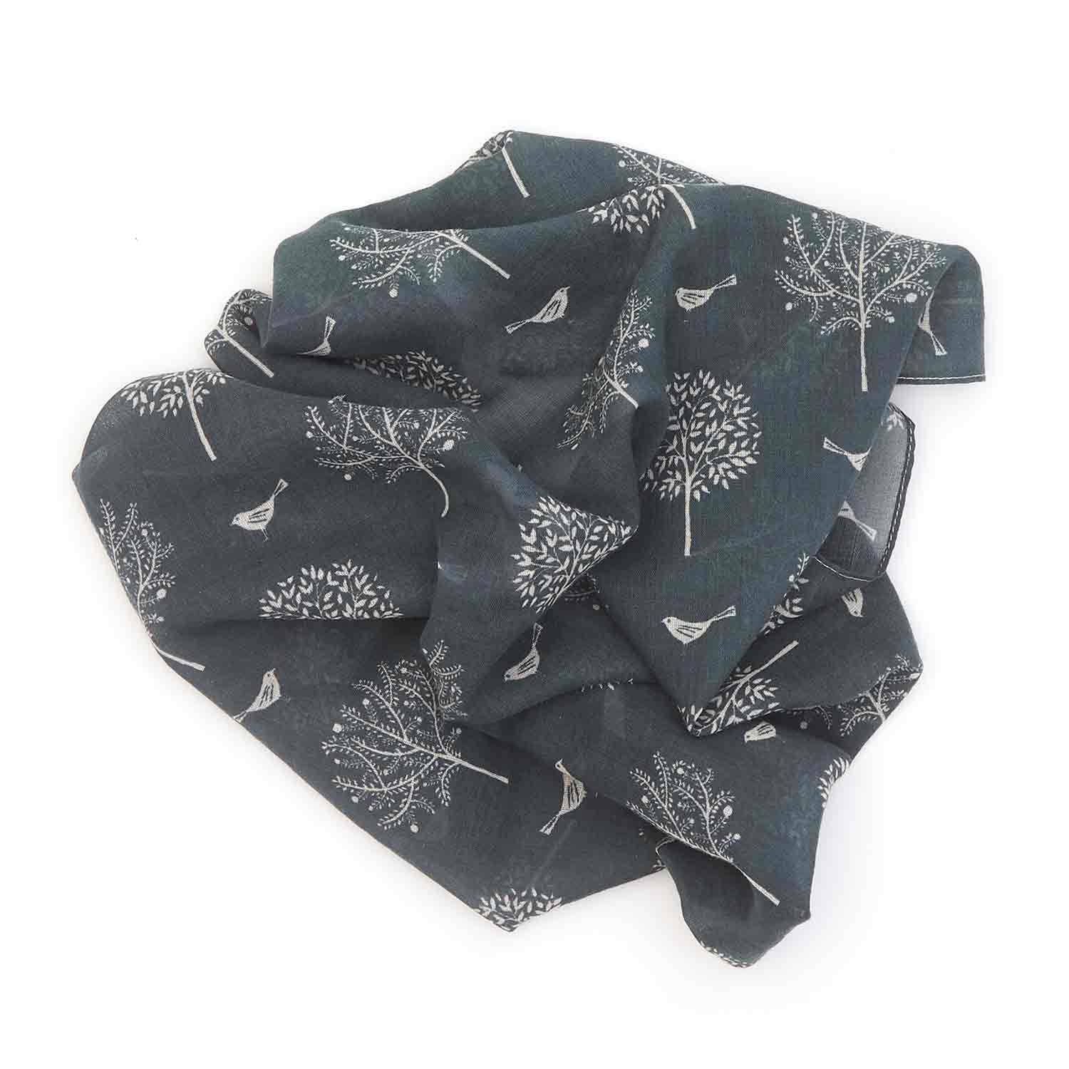 Organic Cotton Scarves | Floral & Bird Scarf Range - RSPB Shop
