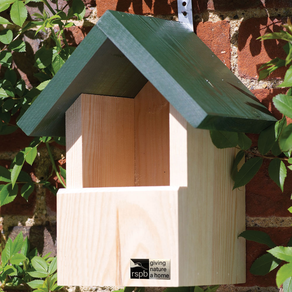 Apex Open Front Bird Nesting Box - RSPB Shop