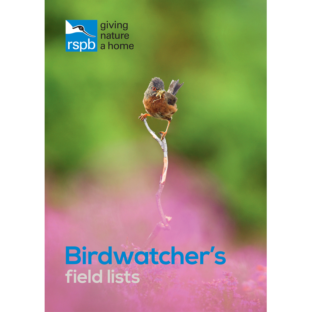 RSPB Birdwatcher's Field Lists | Handy Pocket Sized - RSPB Shop