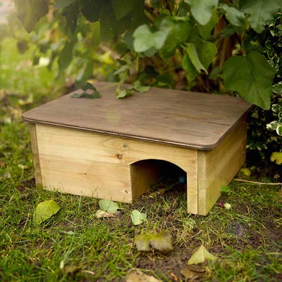Buy our Classic Hedgehog House Kit - RSPB Shop