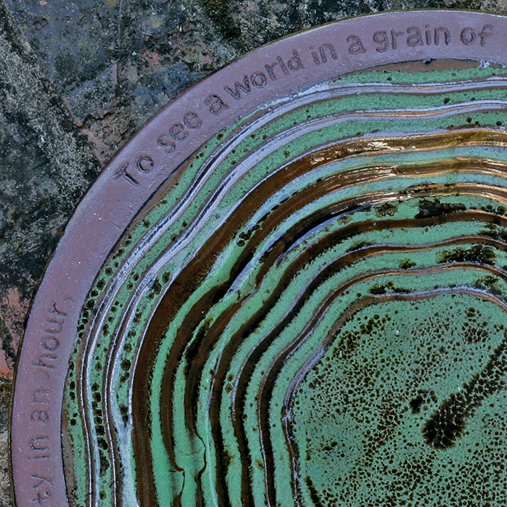 Echoes Ceramic Bird Bath - RSPB Shop