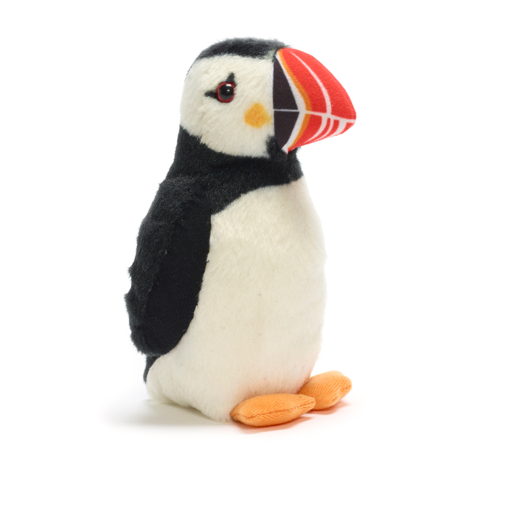 Singing Puffin Soft Toy | Singing Bird Toy - RSPB Shop