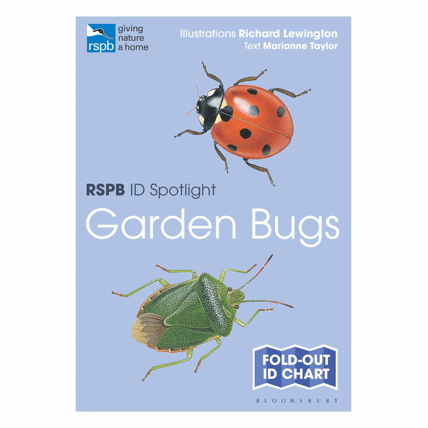 RSPB Spotlight Book Identify Garden Bugs Chart - RSPB Shop