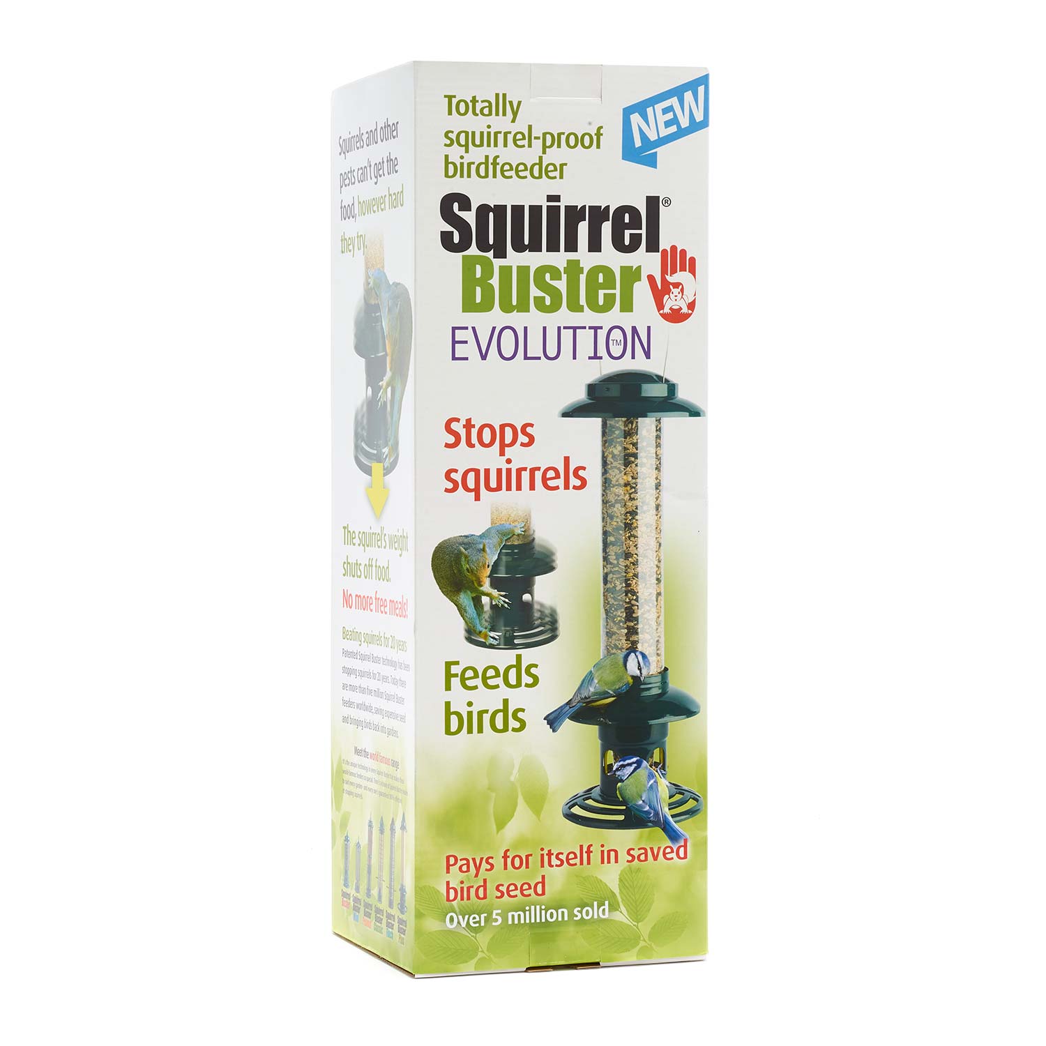 Squirrel Buster Evolution & Sunflower Hearts | RSPB Shop